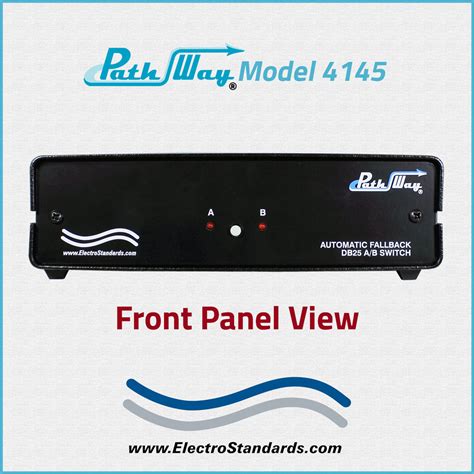 Model 4145 Auto Fallback Ab Network Switch Remote Port Option
