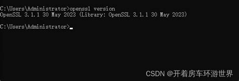 简易安装 openssl openssl exe csdn博客