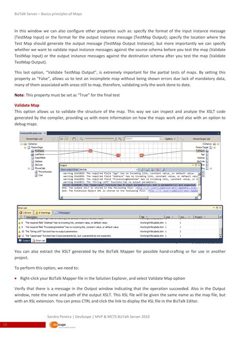 Biztalk Server Basics Principles Of Maps Pdf