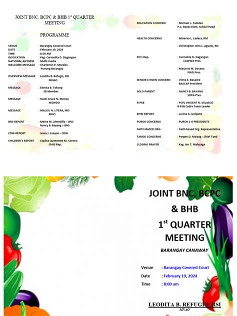 Bcpc Program Pdf