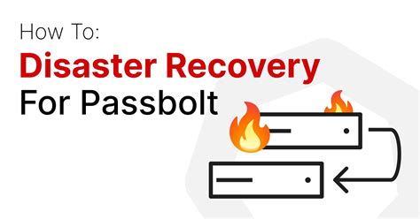 Setting Up Disaster Recovery Passbolt