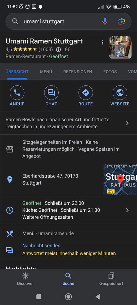 Why Has Firefox Mobile Browser Far Less Information About Restaurants