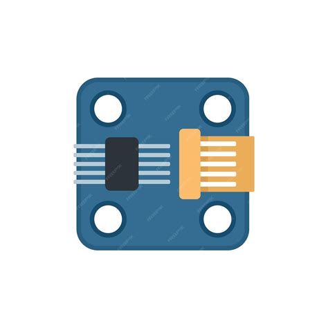Premium Vector Phone Piece Gyroscope Icon Flat Vector Phone