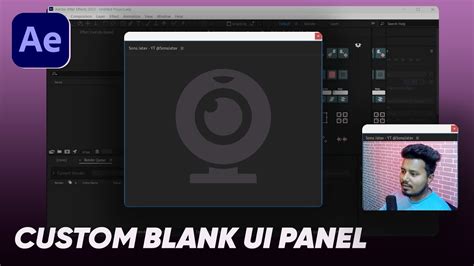 I Created My Own Ae Script Blank Ui Panel For After Effects Tutorial Creators Youtube