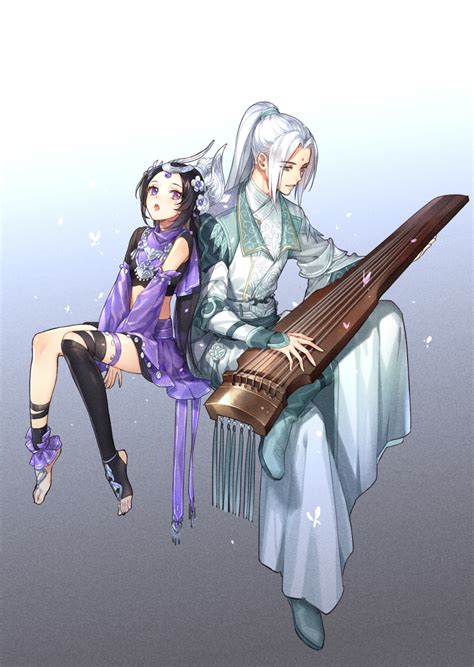 Jianxia Qingyuan And More Drawn By Kangetsu Fhalei Danbooru