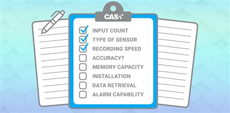 Data Logger Applications CAS Dataloggers
