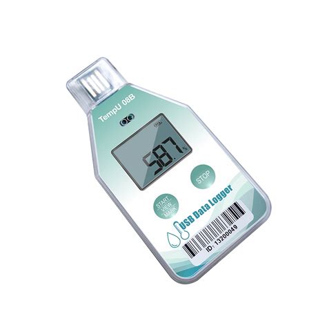 Digital Sensor With Lcd Screen Temperature Humidity Recorder Data Logger Single Use Pdf And