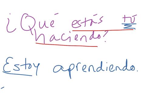 Present Progreesive Language Spanish Spanish Grammar Spanish Verbs