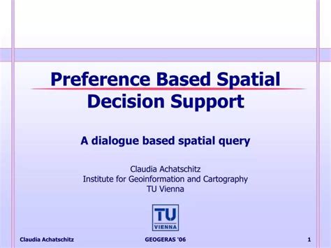 ppt preference based spatial decision support a dialogue based