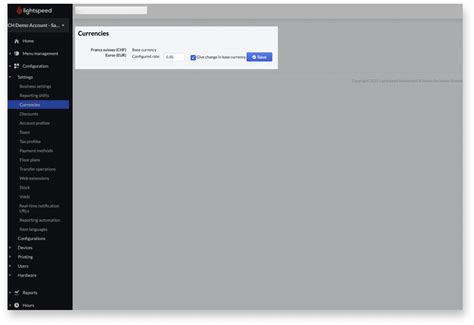 Lightspeed K Valutas
