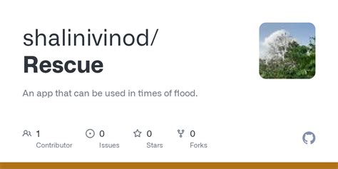 GitHub Shalinivinod Rescue An App That Can Be Used In Times Of Flood
