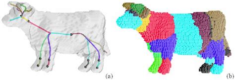 Skeleton For Animation And Object Decomposition A Cow Ik Skeleton