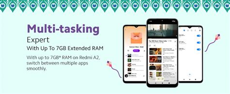 Redmi A Sea Green GB RAM GB Storage Powerful Octa Core G Processor Upto GB RAM