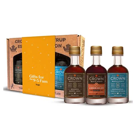 brilliant crown maple premium syrup collection