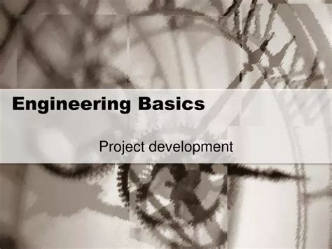 PPT Engineering Basics PowerPoint Presentation Free Download ID 26672