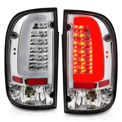 Anzo Led Tail Lights Chrome Clear For Tacoma 1995 2000 — Tacoma Lifestyle