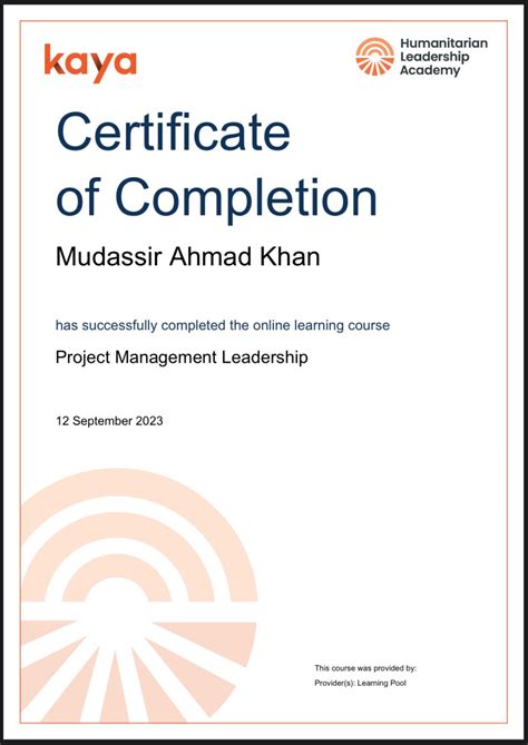 Mudassir Ahmad Khan On Linkedin I Am Happy To Share That I Successfully Completed The Online