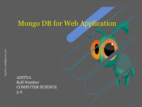 Mongodb Presentation Ppt