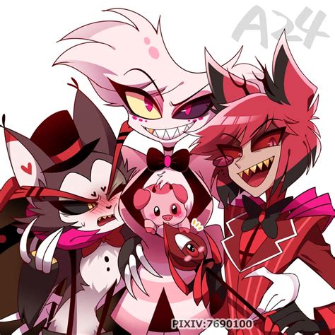 Vaggie And Carmilla Carmine Hazbin Hotel Drawn By Menattou