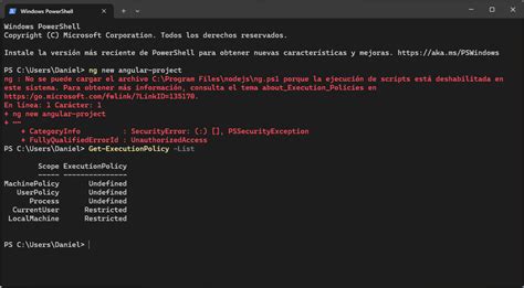 Solución A Los Problemas De Ejecución De Scripts En Windows 11 Cuando Se Da El Mensaje No Se