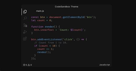 Codesandbox Unofficial By Neru Devs Vs Code Themes
