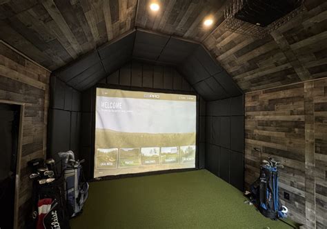 Golf Simulator Shed Dreamspaces Lapp Structures