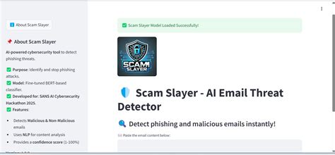Scam Slayer AI | Devpost