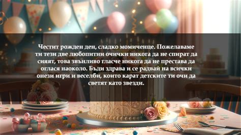 Пожелания за рожден ден на момиче