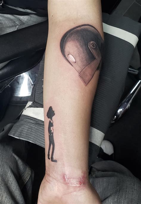 Iron Giant Walk In Today By Me Rtattoo