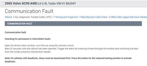 Coolant Sensor And Alarm Siren Codes I Replaced The Coolant