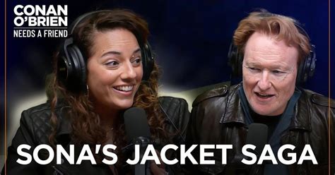 Conan Replaces Sonas Favorite Jacket Conan Obrien Needs A Friend