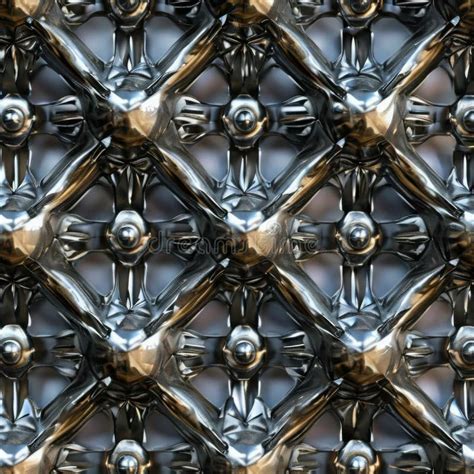 Metallic Nanocrystals Stock Illustration Illustration Of Materials