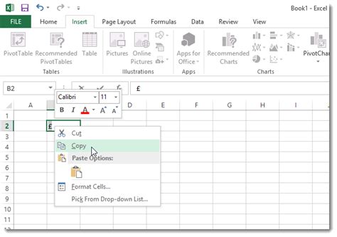 How To Assign Keyboard Shortcuts To Symbols In Excel 2013