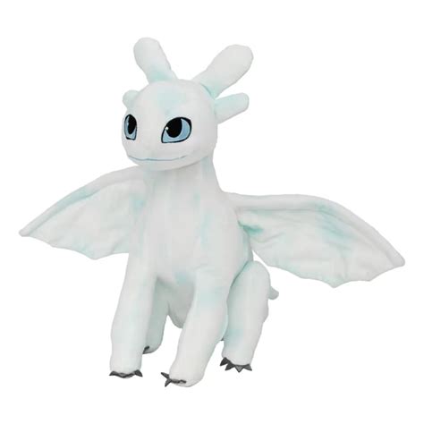 How To Train Your Dragon Light Fury Sitting Plush Shop Universal