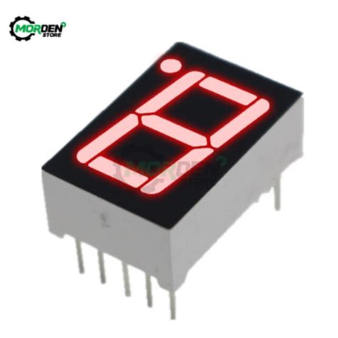 0 56Inch 0 5Inch LED 7 Segment 1 Bit LED Display M Grandado