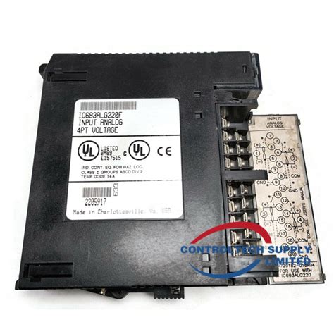 ge fanuc ic693alg220f analog input module in stock controltech supply