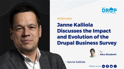 the drop times on linkedin drupal drupalcommunity businesssurvey webdevelopment techinsights…