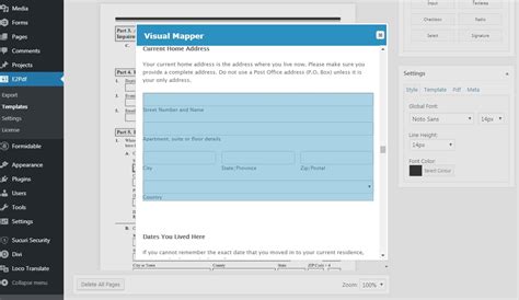 Address Field Help Desk E2pdf Export Pdf Tool For Wordpress