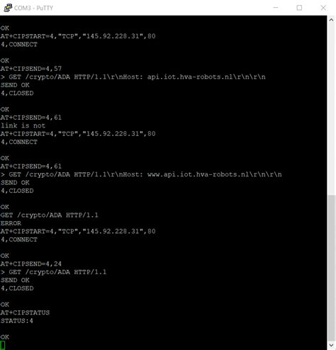 AT Cmd CIPSEND No Response After SEND OK Networking Protocols And Devices Arduino Forum