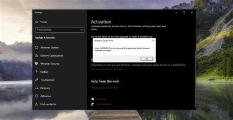 fix windows script host error 0xc004f025 access denied technoresult