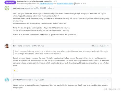 加密护盾：保护你的python Exe程序免受反编译的利器防止 `python` 可执行文件（exe）被反编译是一项 掘金