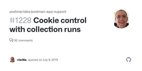 Cookie Control With Collection Runs Issue Postmanlabs Postman App Support GitHub