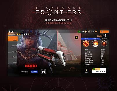 Scifi Game Ui Projects Photos Videos Logos Illustrations And Branding Behance
