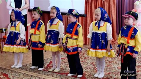 Утренник в детском саду Прикольное поздравление малышей На завалинке Youtube