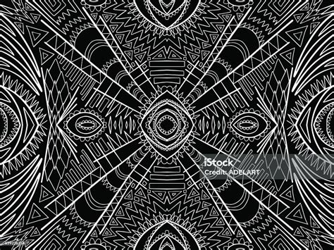 배경기술 추상적임 인명별 블랙힐스 아즈텍 트라이벌 장식 1 0명에 대한 스톡 벡터 아트 및 기타 이미지 0명 검은색 곡선 Istock