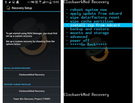 O que é o Recovery Mode e a opção apply update from ADB