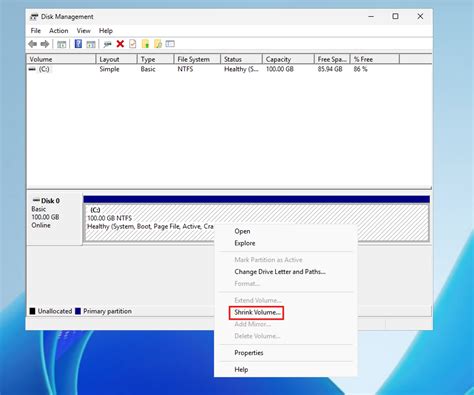 How To Shrink A Partition On Windows Server Using Disk Management Ipserverone
