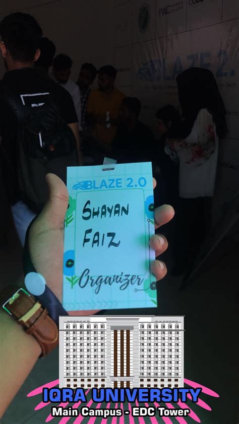 Blaze Womentechmakers Iqrauniversity Gdg Gdgkolachi Tech Shayan