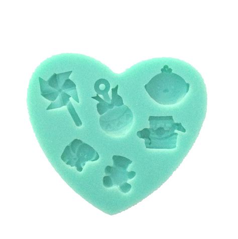 Molde De Silicona Baby Toys My Karamelli