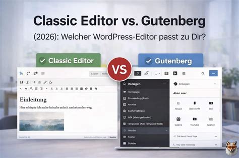 Classic Editor Vs Gutenberg Welcher Passt Zu Dir 2026
